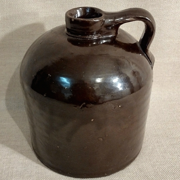 Primitive | Accents | Vtg Primitive Crock Jug | Poshmark